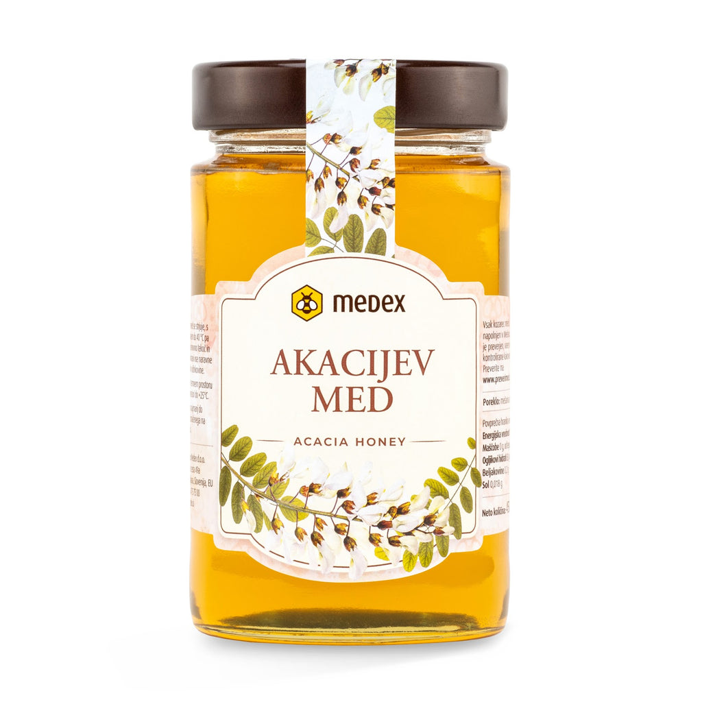 Acacia honey 450 g (mjalte bagremi) – 1 AMD